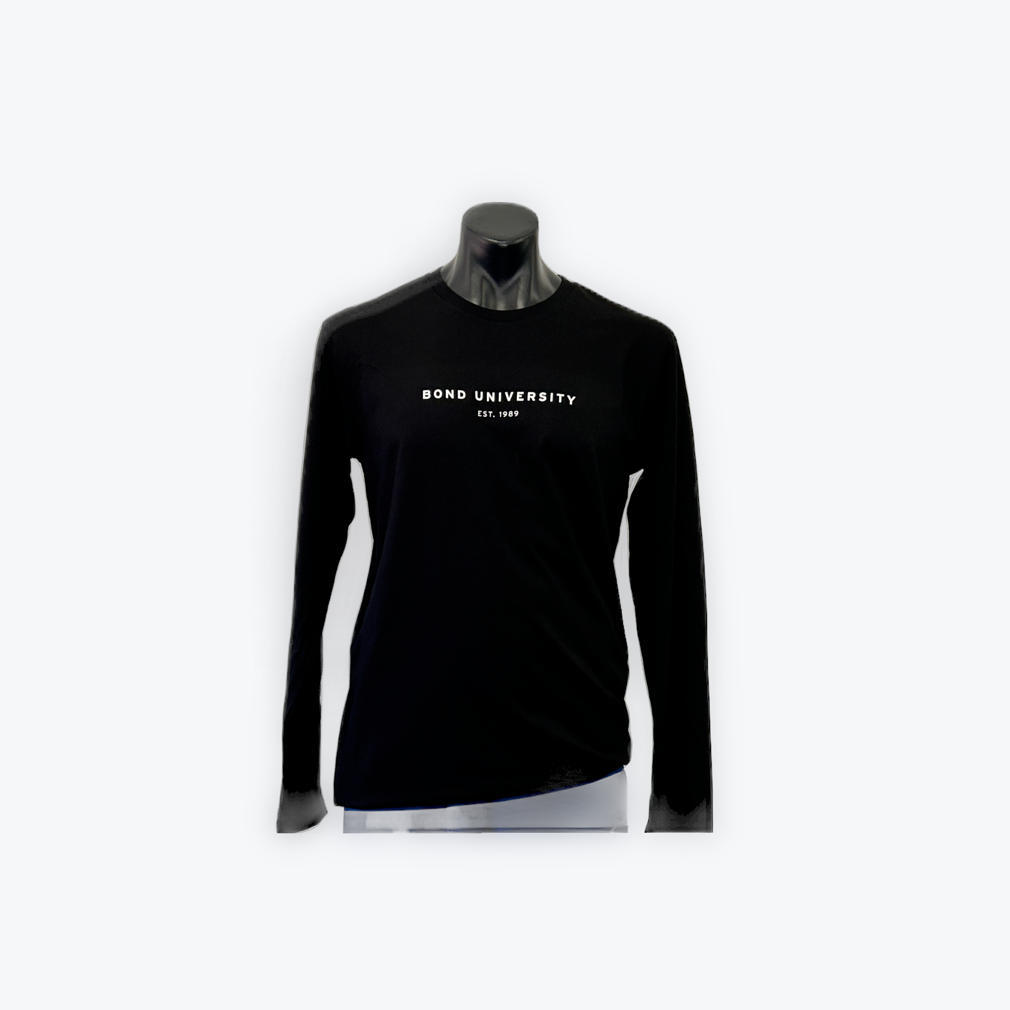 L/S Tee Black | Bond University Merchandise Store
